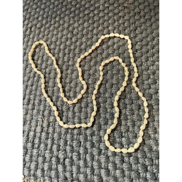 Unbranded | Jewelry | Vintage Single Strand Rice Pearl Necklace No ...